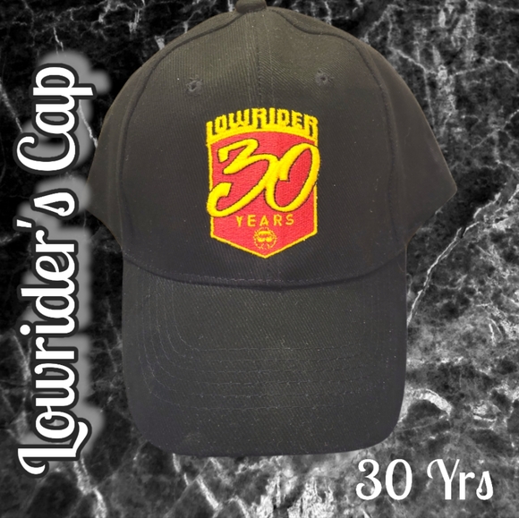 Lowrider Magazine | Accessories | New Baseball Cap Hat Black Lowrider ...